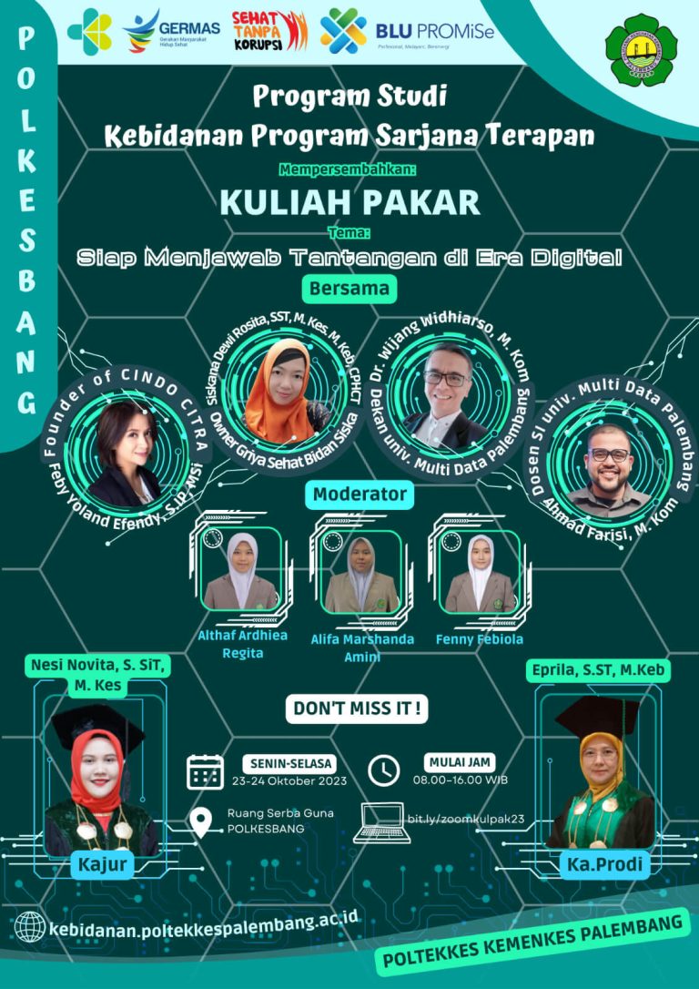 Kuliah Pakar Program Studi Kebidanan Program Sarjana Terapan – Kebidanan Poltekkes Kemenkes ...